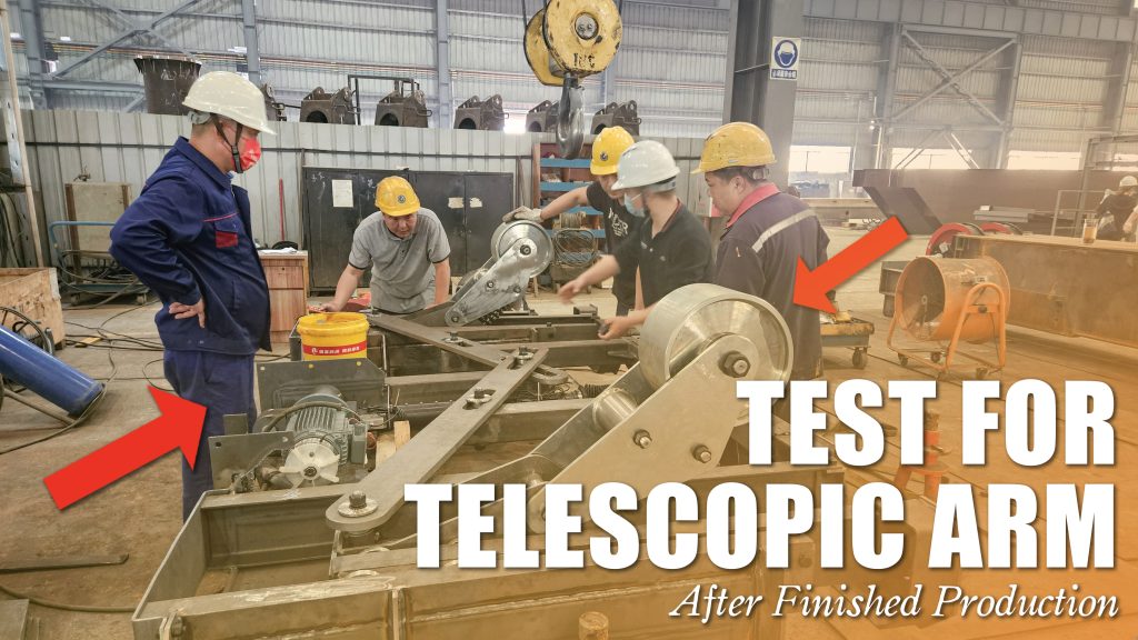 Telescopic Arm Test Completed - Cranes Lifting Solution Provider | Guanhui