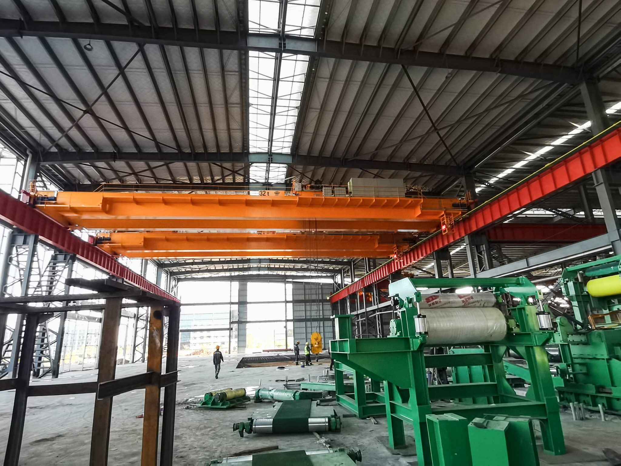 36 Cranes For Stainless Steel Mill, Last Project Before The Spring ...